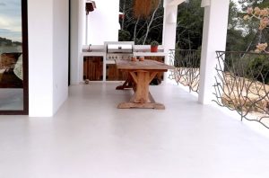 Microcement in the Outdoors - CEMHER