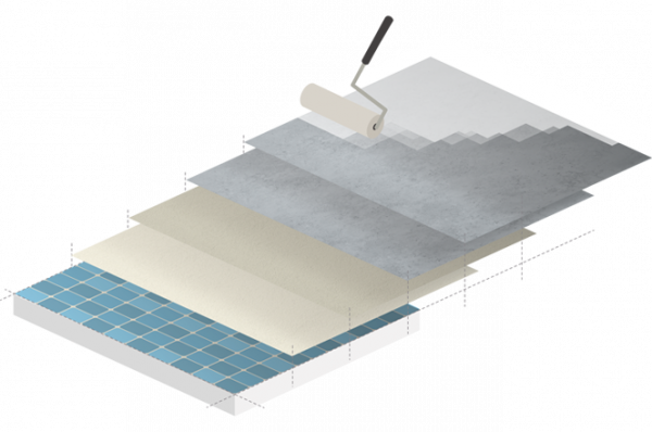 Microcement application - CEMHER